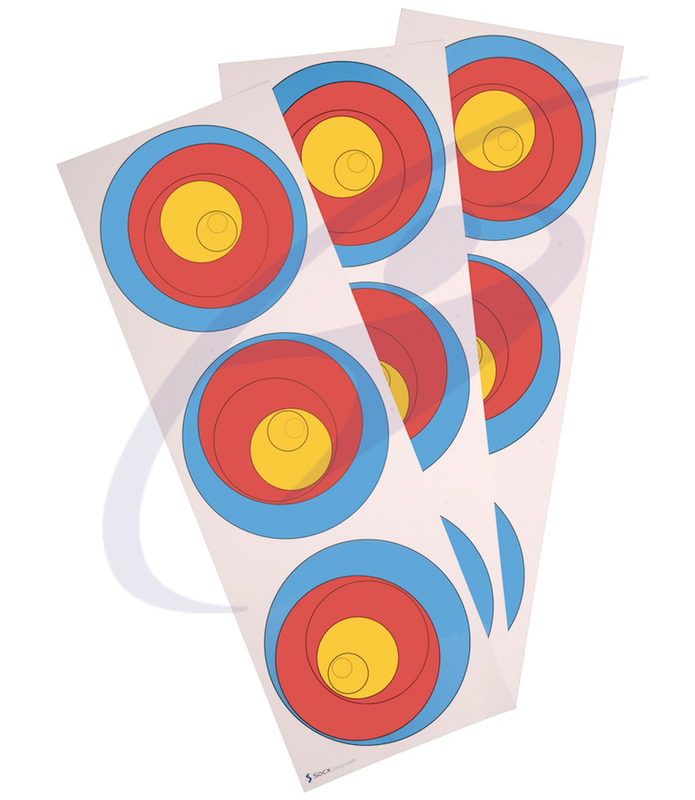 Socx Differential Learning Target Face - Single | Clickers Archery